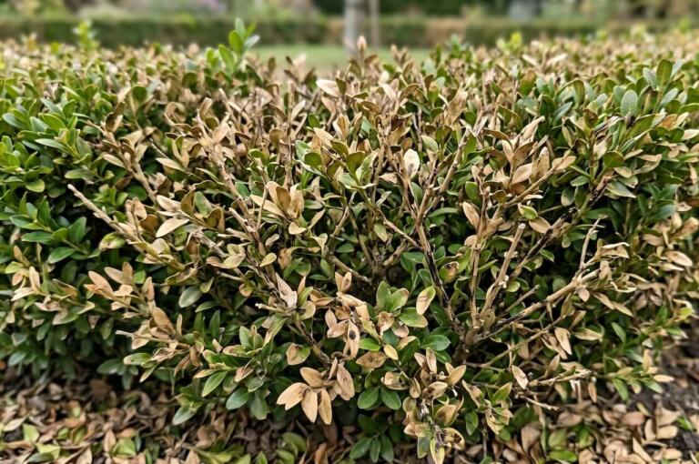 Why Is My Box Hedge Dying? Box Blight and Caterpillar Guide - Garden ...