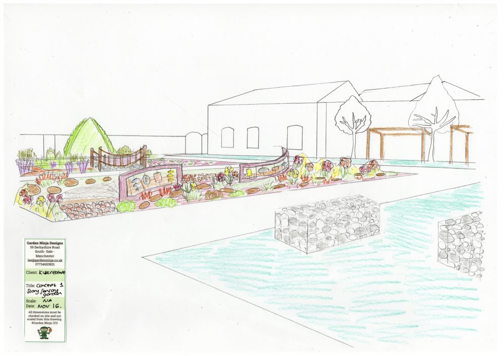 Sensory Story Garden Wythenshawe - Garden Ninja: Lee Burkhill Garden Design