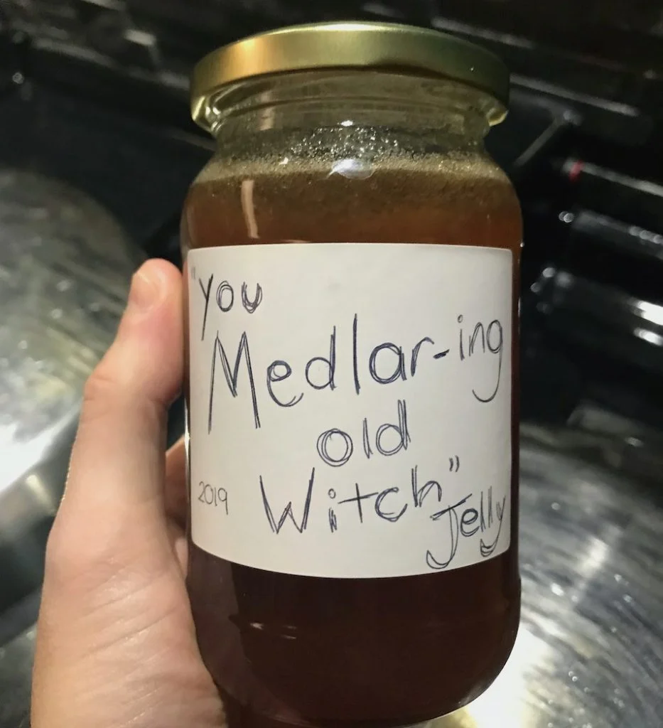 The Mighty Medlar: how to make Medlar Jelly - Garden Ninja: Lee ...